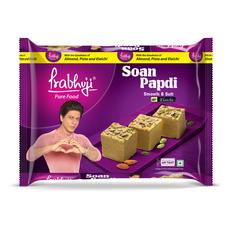 Buy Prabhuji Elaichi Soan Papdi Online | Soan Papdi Packets
